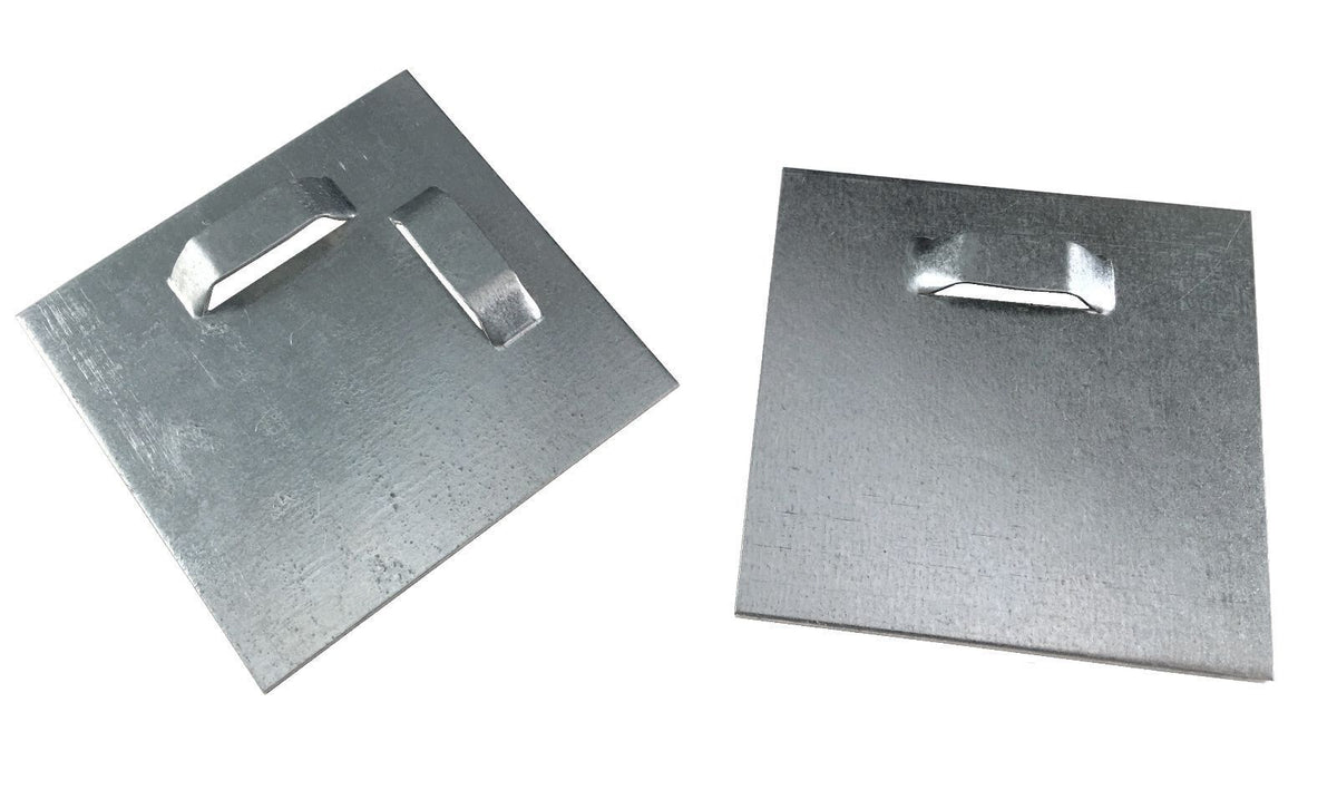 Wall Hanging Fixing Hardware For Unframed Mirror - Metal Adhesive Plat ...