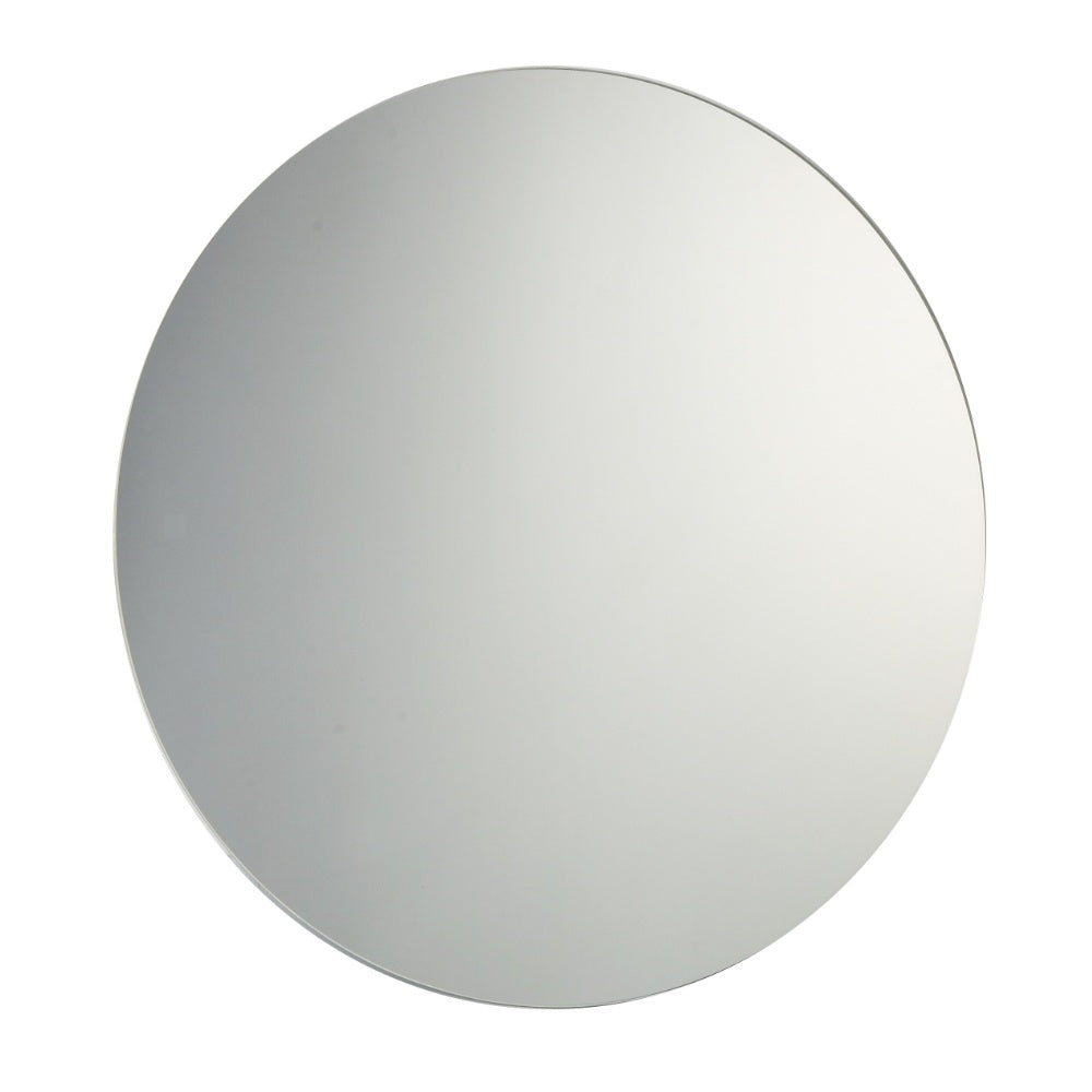 60cm Diameter Plain Round Frameless Glass Mirror, No Fittings Included ...