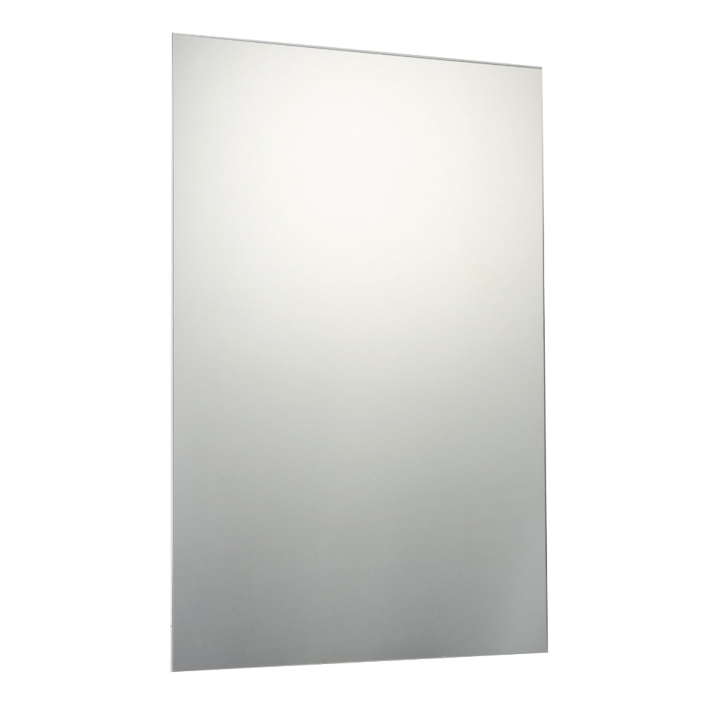 60 x 90cm Plain Rectangle Frameless Glass Mirror, No Fittings Included ...